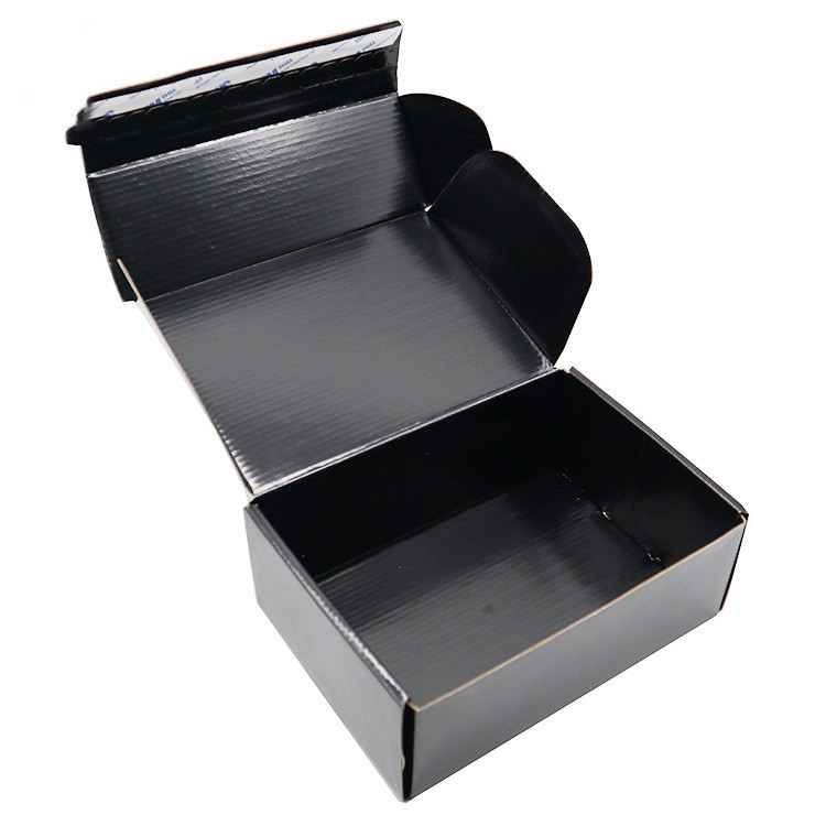 Recycled Matte Corrugated Shipping Boxes , Black Corrugated Boxes ... Recycled Matte Corrugated Shipping Boxes , Black Corrugated Boxes ...