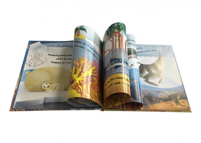 Offset Hardcover Book Printing , Children'S Picture Books A4 / A5 / A6 Size