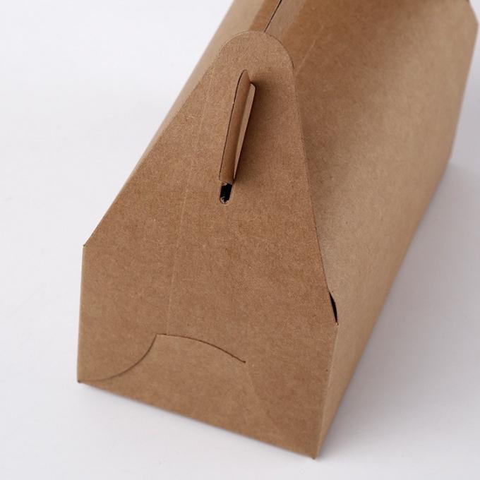 Portable Folding Food Packaging Box Size 15.5 * 8.6cm For Biscuits ...